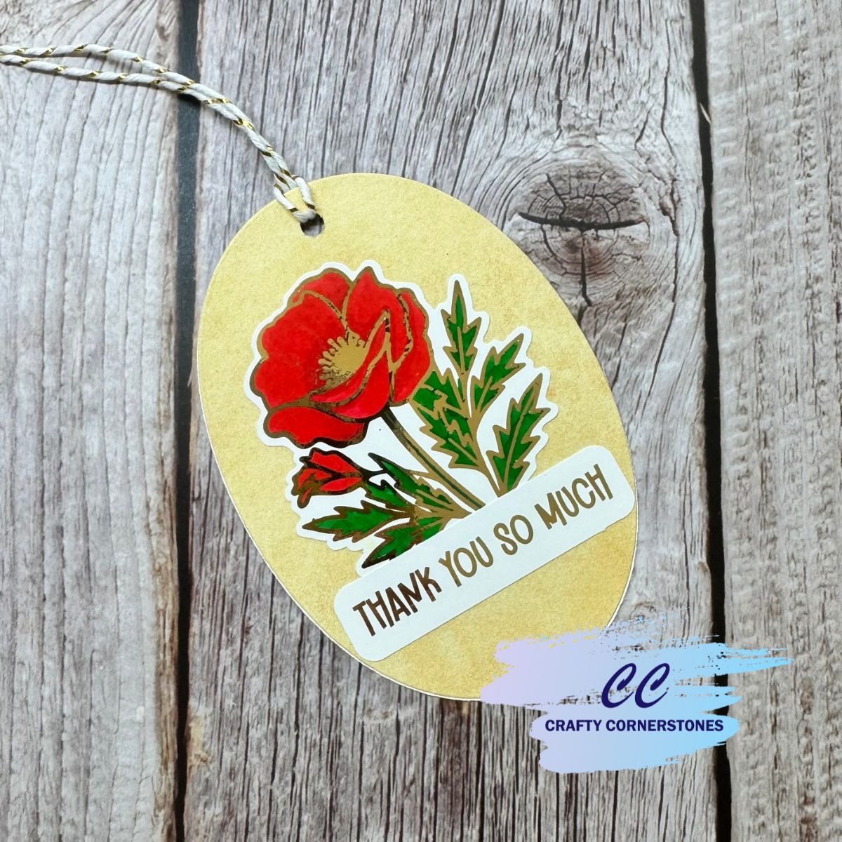 Pink and Main Foilable Gift Tag Tutorial | Day 18 Advent Inspiration ...